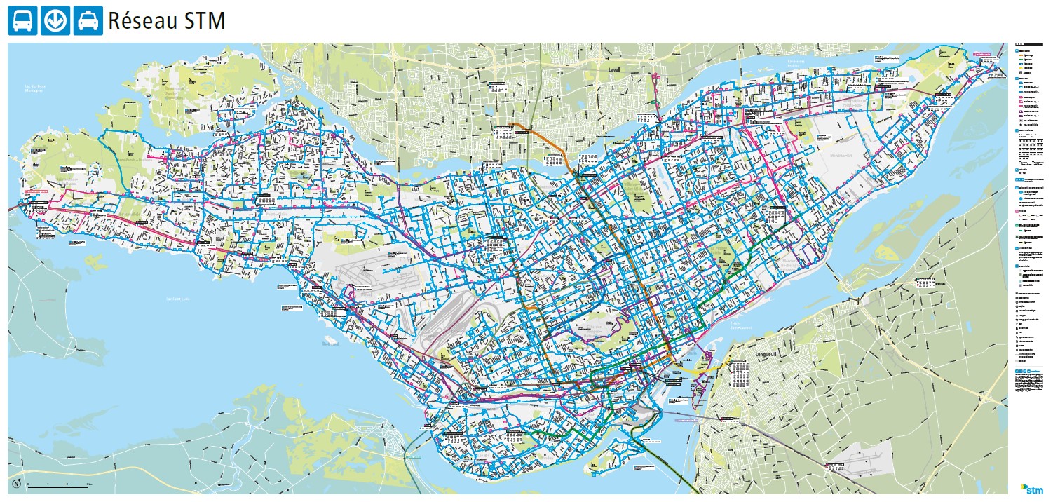Carte Métro Montréal – Plans, meilleurs quartiers, tarifs, horaire…
