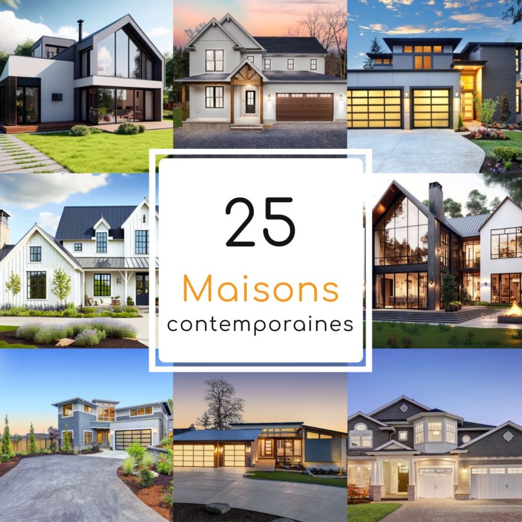 25 plus beaux modèles de Maison Contemporaine au Québec